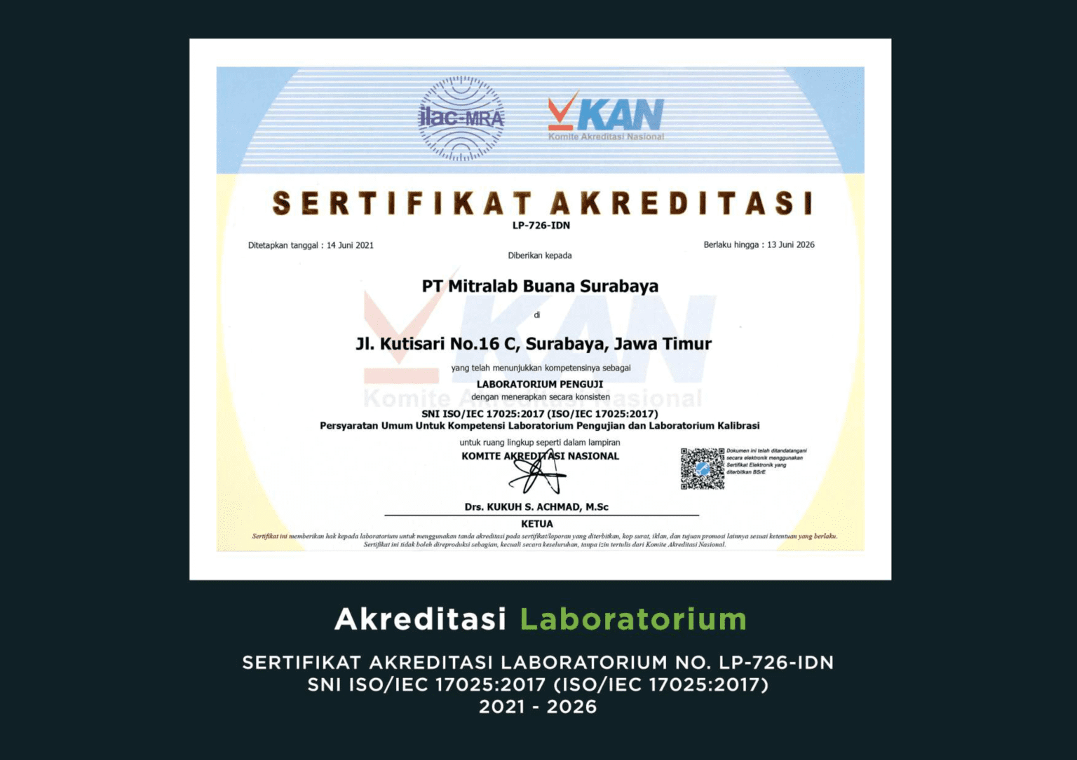 Tentang Kami – PT MITRALAB BUANA SURABAYA